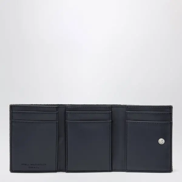 Stella McCartney Falabella Dark Navy Wallet - Blue