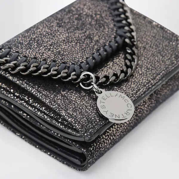Stella McCartney Falabella Dark Navy Wallet - Blue
