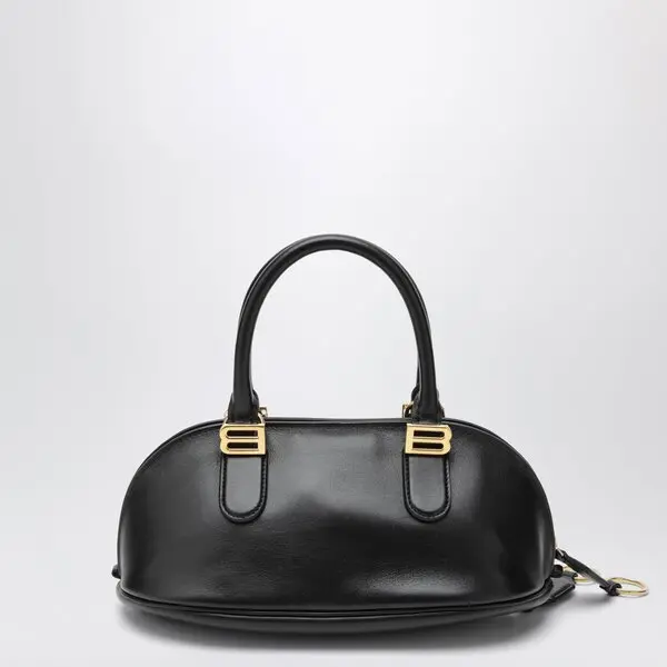 Balenciaga Bolero Mini Bowling Bag In Leather