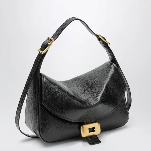 Balenciaga Clicca Shoulder Bag In Lambskin Leather