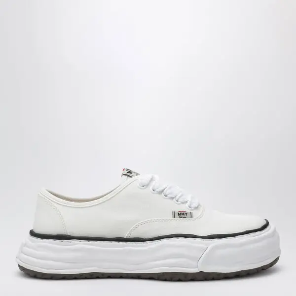 Mihara Yasuhiro Canvas Low Top Sneakers - White