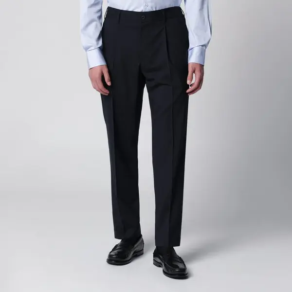SANTANIELLO Wool Blend Trousers