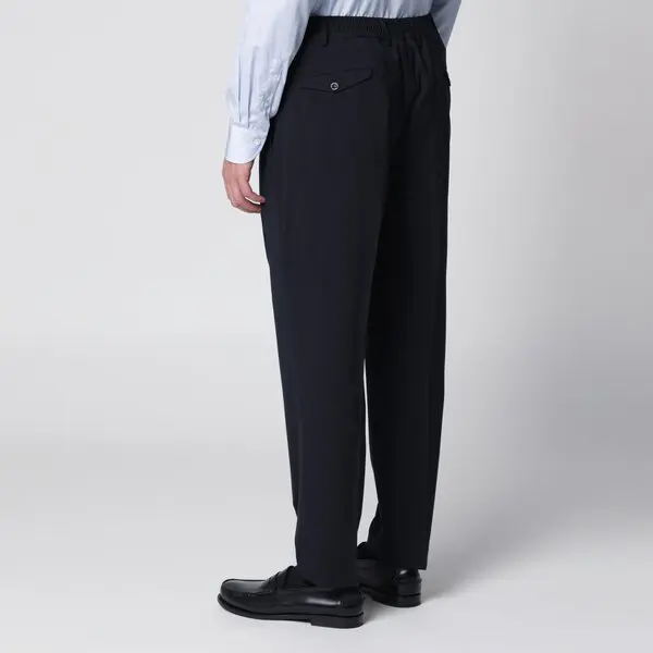 SANTANIELLO Wool Blend Trousers