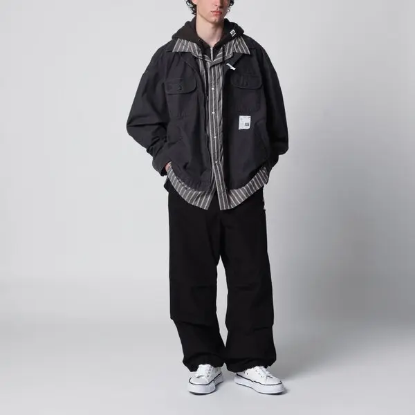 Mihara Yasuhiro Three-layer Cotton Shirt