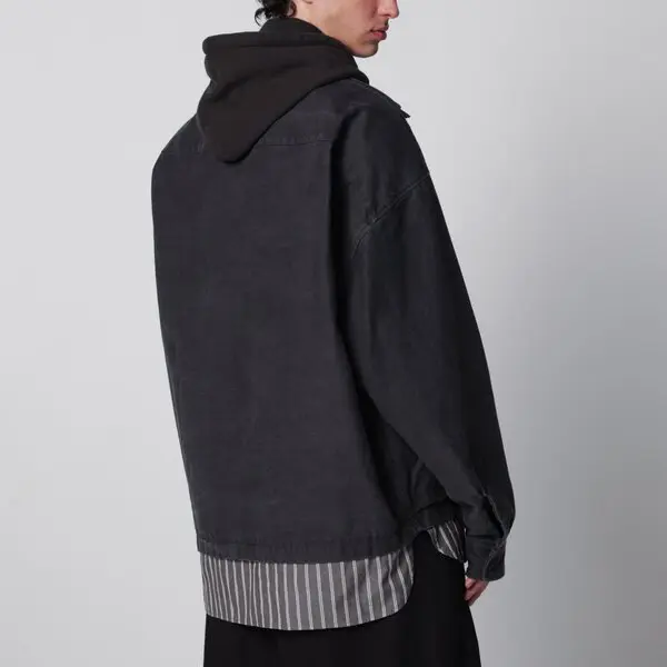 Mihara Yasuhiro Three-layer Cotton Shirt