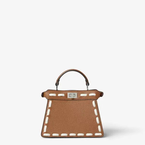 Fendi Peekaboo Iseeu Petite Bag - Brown