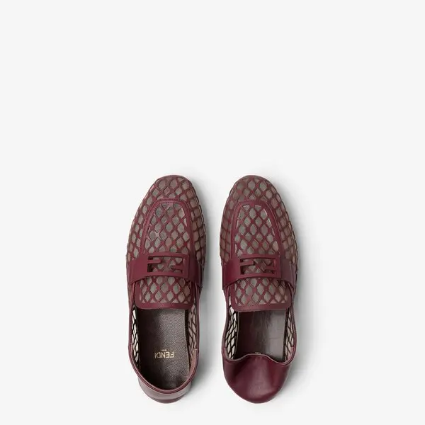 Fendi Baguette Driving Loafers