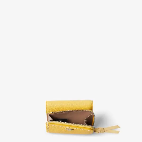 Fendi Selleria Micro Trifold - Yellow