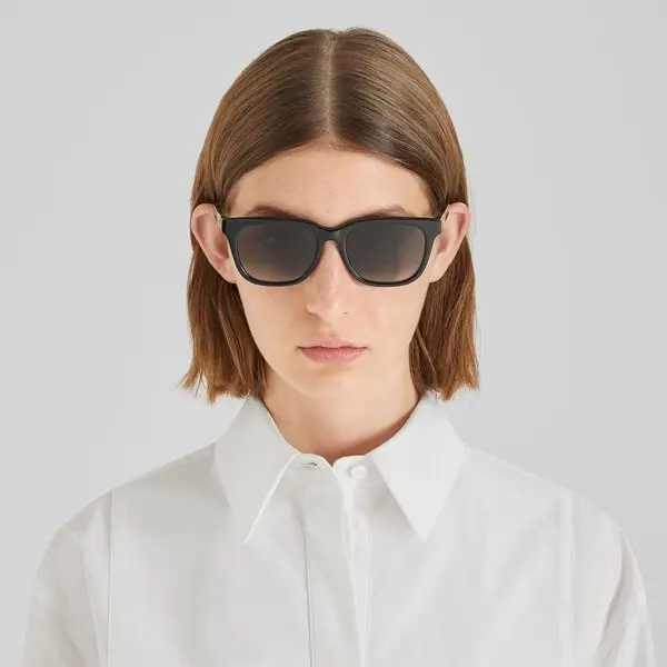 Fendi Baguette Square Frame Sunglasses