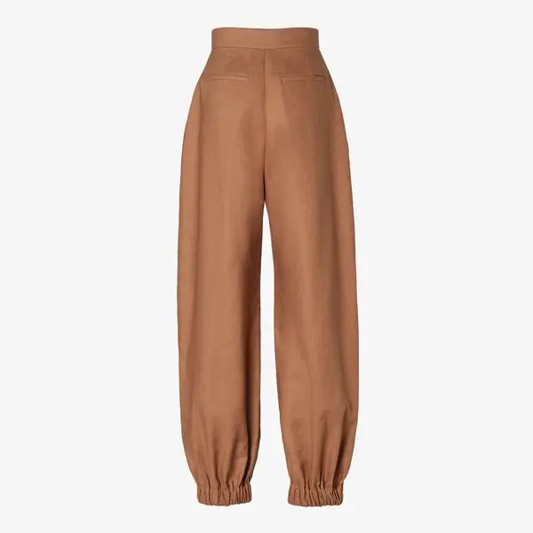 Fendi Linen And Cotton Trousers