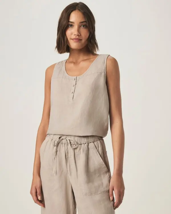 Splendid Stella Linen Tank