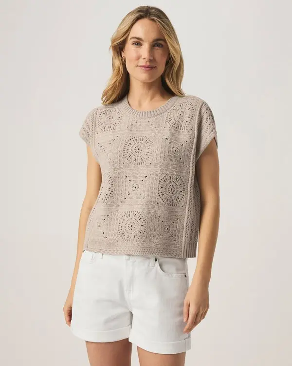 Splendid Anderson Sweater Tank - Fawn