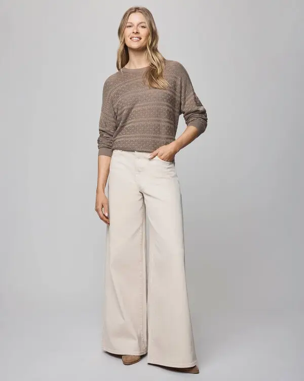 Splendid Georgie Cashblend Pointelle Sweater
