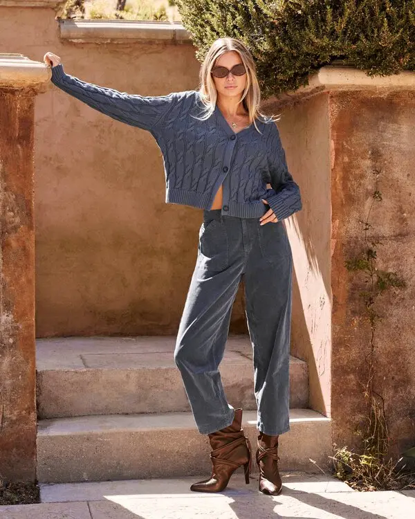 Splendid Carissa Corduroy Pants - Wheat