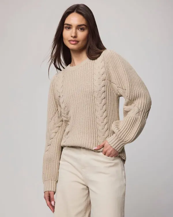 Splendid Sophie Cable Knit Sweater