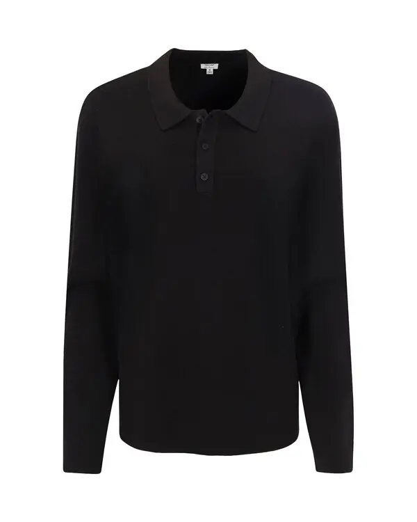 Splendid X @cellajaneblog Ribbed Collared Sweater With Tortoise Shell Buttons