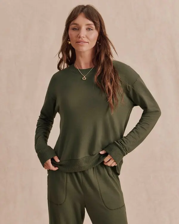 Splendid Supersoft Pullover - Lemon Drop