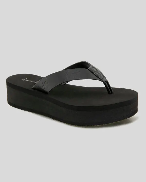 Splendid Quintana Platform Flip Flop - Black