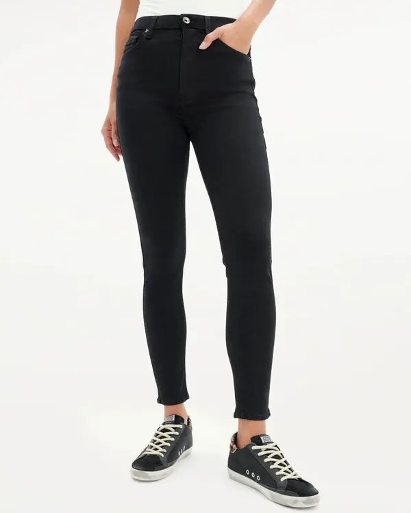 Splendid High Waist Ankle Skinny Jeans