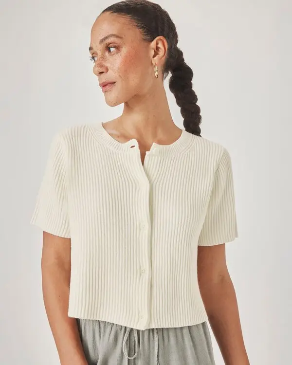 Splendid Delilah Short Sleeve Cardigan