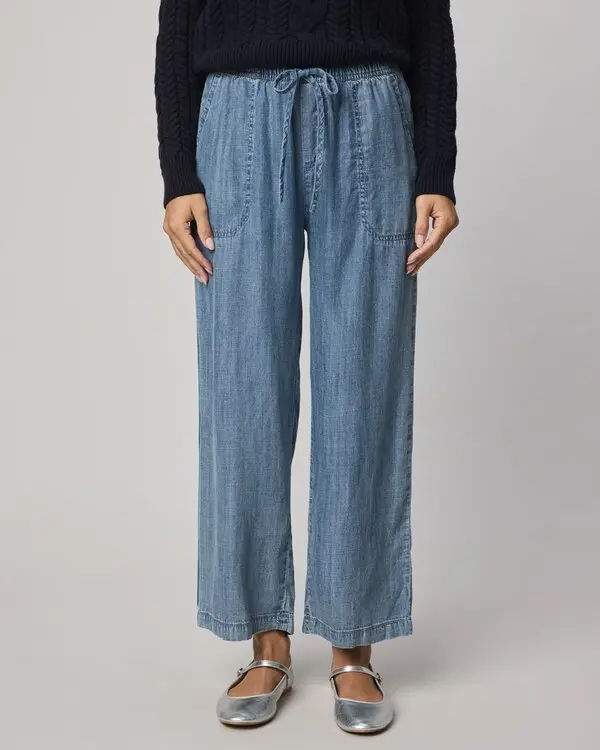 Splendid Angie Crop Wide Leg Pant