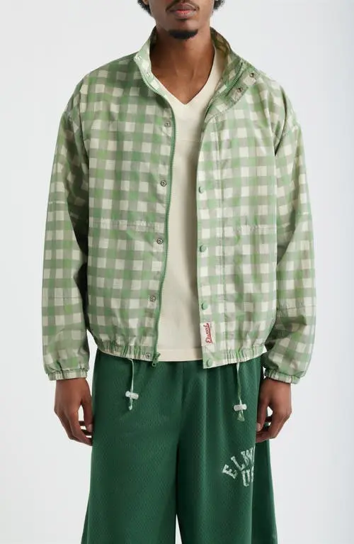 ELWOOD Off-grid Gingham Check Windbreaker Jacket