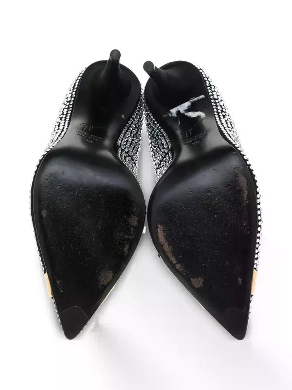GIUSEPPE ZANOTTI Ester Crystal-embellished Pumps