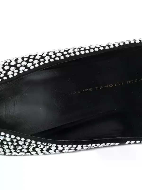 GIUSEPPE ZANOTTI Ester Crystal-embellished Pumps