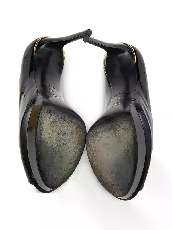 LOUIS VUITTON Eyeline Peep-toe Pumps