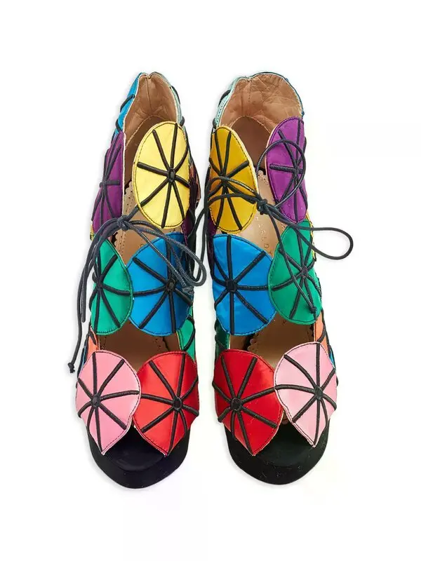 CHARLOTTE OLYMPIA Platform Sandals - Multicolour
