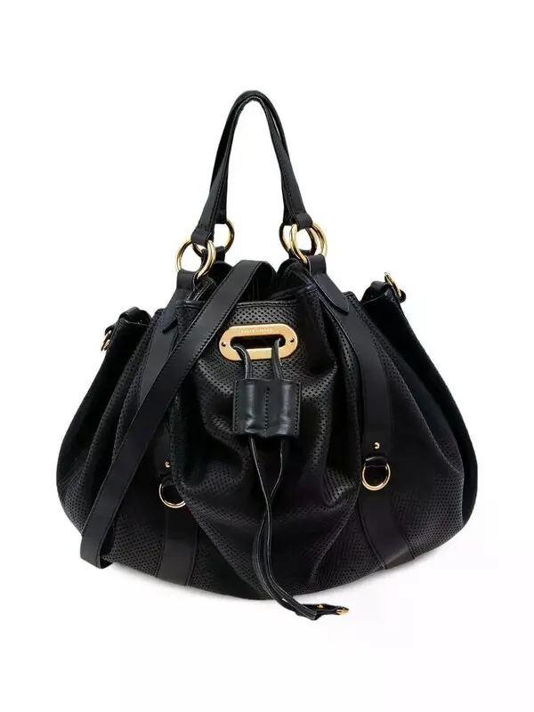 Polo Ralph Lauren Perforated Drawstring Shoulder Bag