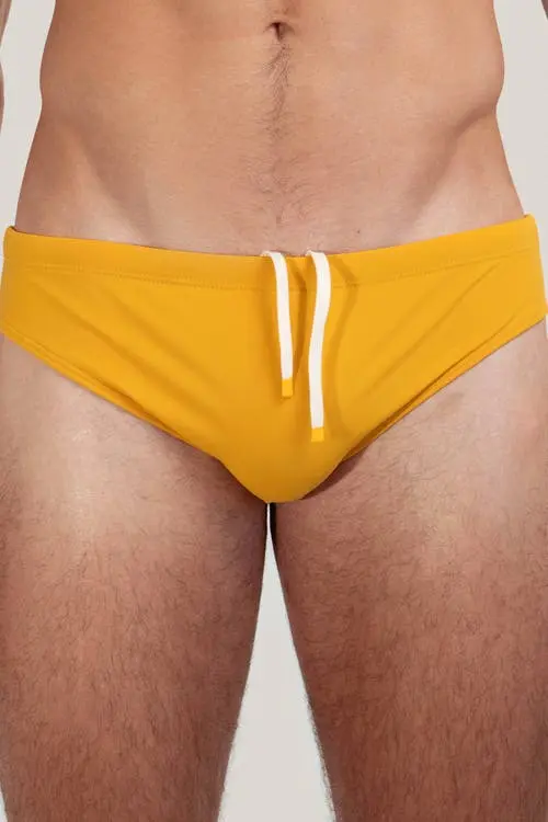 GOODPARK Dune Modern Stretch Swim Brief - Amber