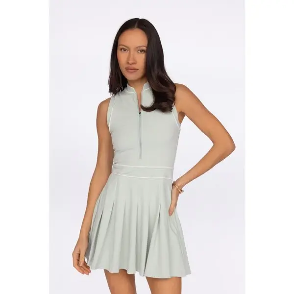 FORE-TÉ CLUB ATTIRE Tate Tennis Dress With Regular Hem - Mint