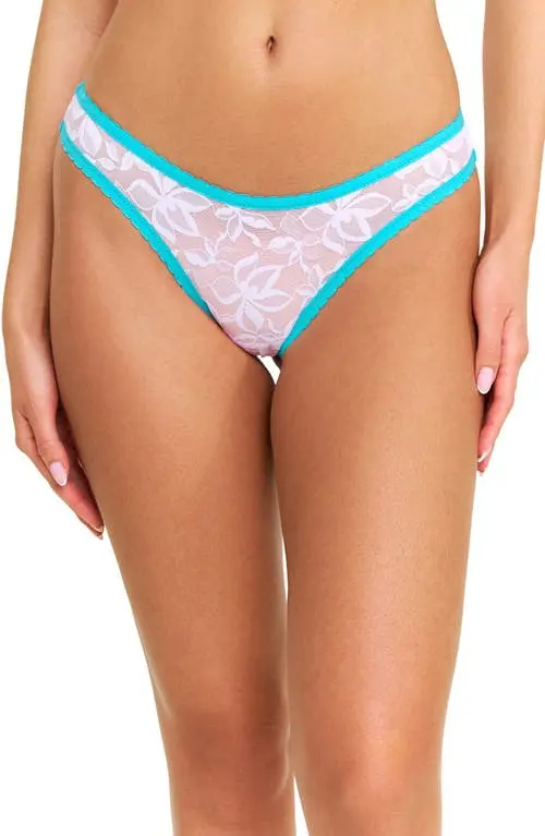 Honeydew Intimates Azlin Lace Thong - Lilac Dew