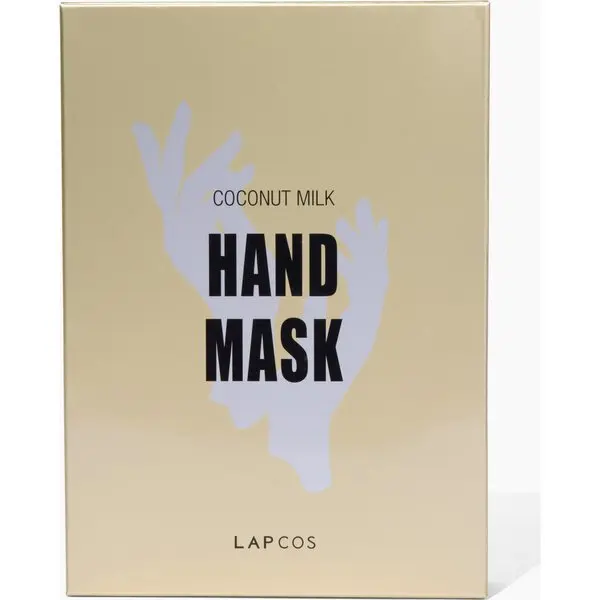 LAPCOS Coconut Milk 5-pack Hand Mask - Yellow