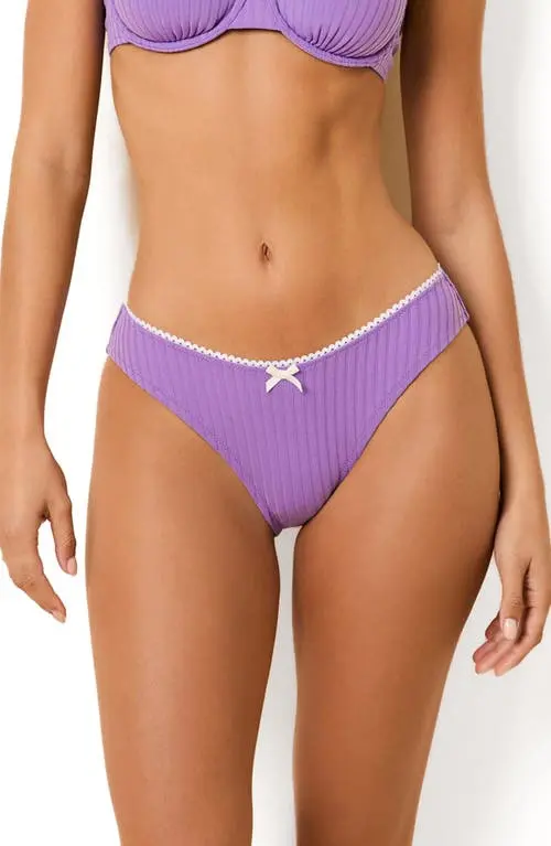 Solid & Striped The Daphne Bikini Bottoms - Ultra Violet