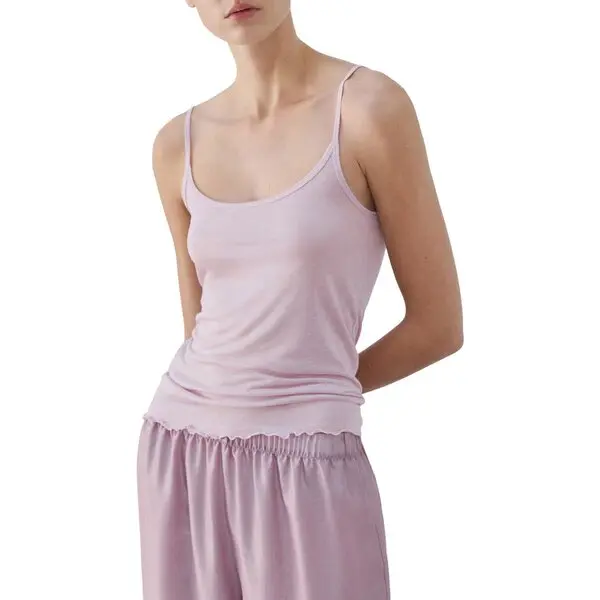 Mango Microfiber Pajama Camisole - Lilac