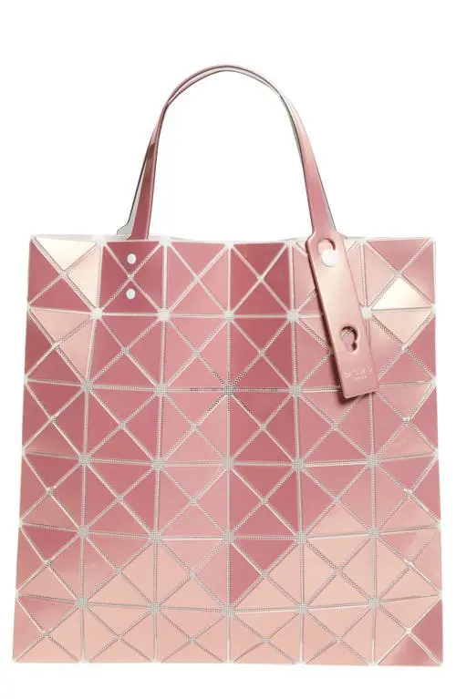 Issey Miyake Lucent Metallic Tote - Pink Salt