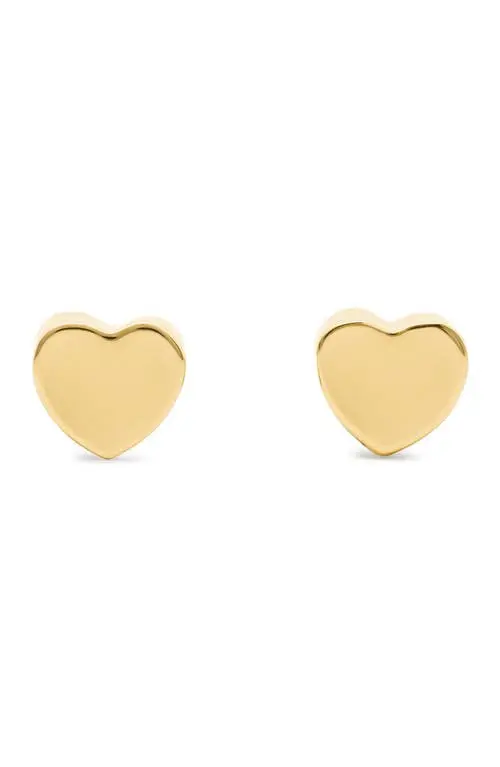 Kate Spade New York Heart Stud Earrings - Gold