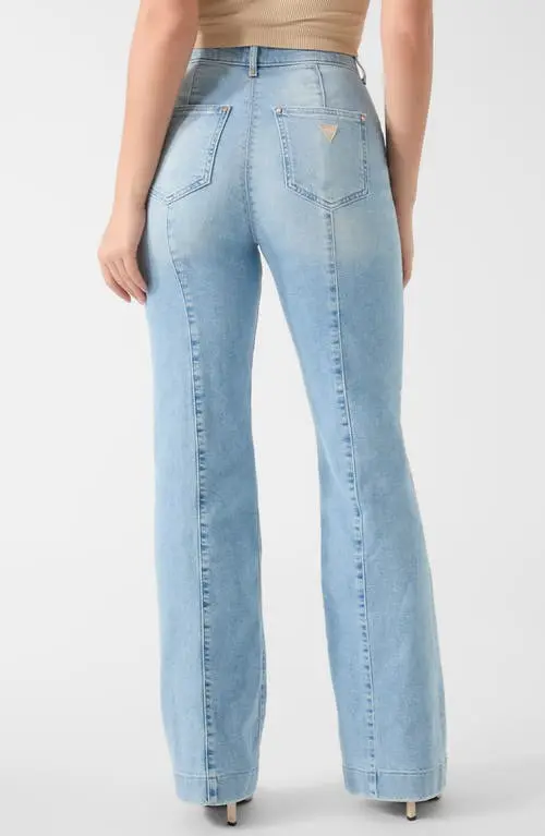 Guess Faye High Waist Wide Leg Jeans