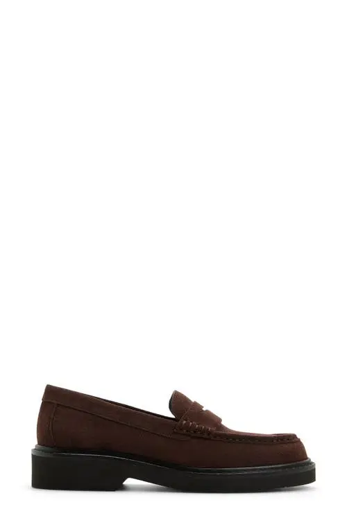 G.H.BASS Grace" Moc Toe Loafer - Dark Brown