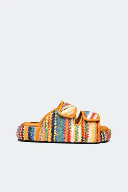 SIMONMILLER Cro Slide Sandal - Space Dye Multi