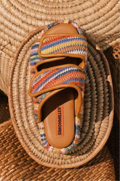 SIMONMILLER Cro Slide Sandal - Space Dye Multi