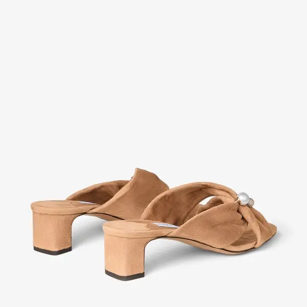 JIMMY CHOO Rafi 45 Suede Sandals