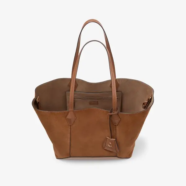 JIMMY CHOO Diamond Tote Medium - Tan/gold