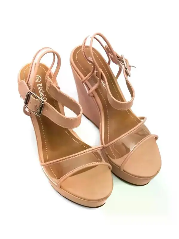 PÉCHÉ ORIGINEL Platform Wedge Sandals