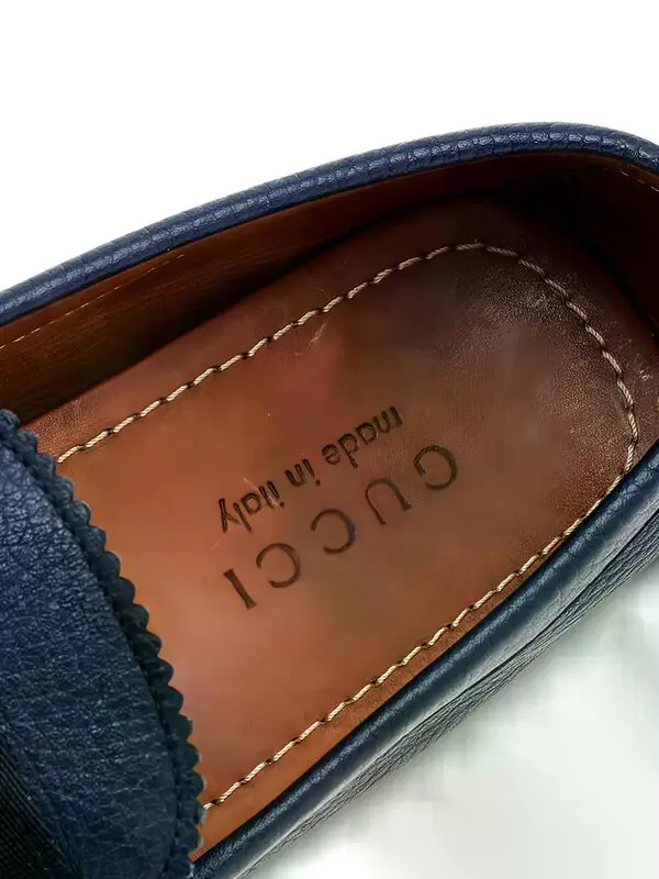 Gucci Web Horsebit Loafers