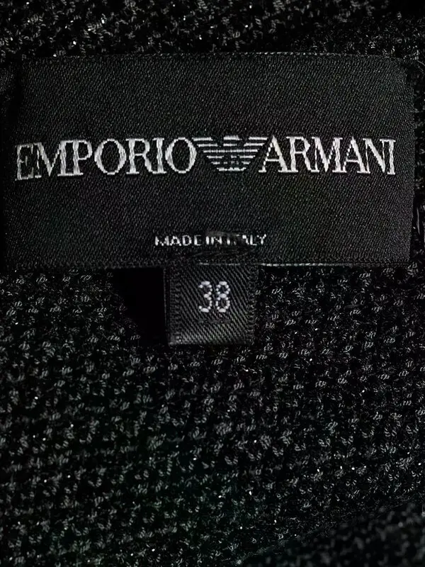Emporio Armani Sleeveless Knit V-neck Top