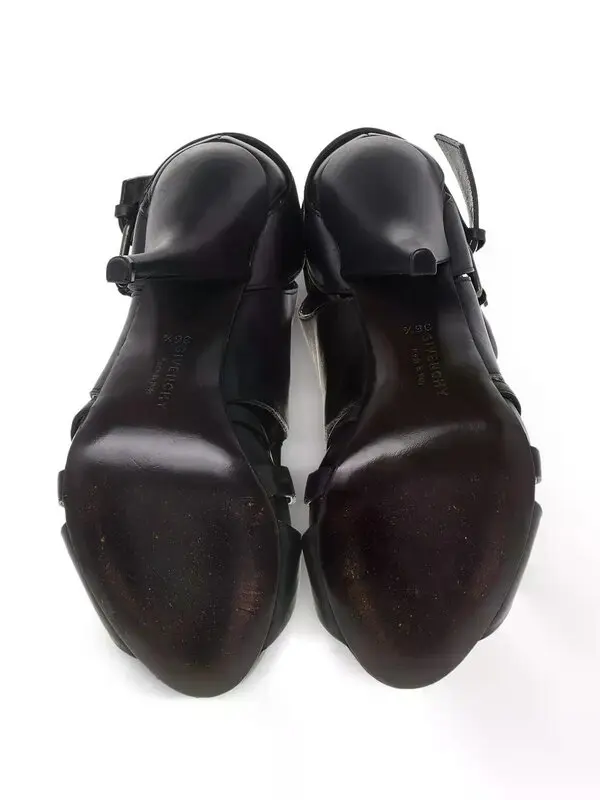 Givenchy Strappy Peep-toe Ankle Boots