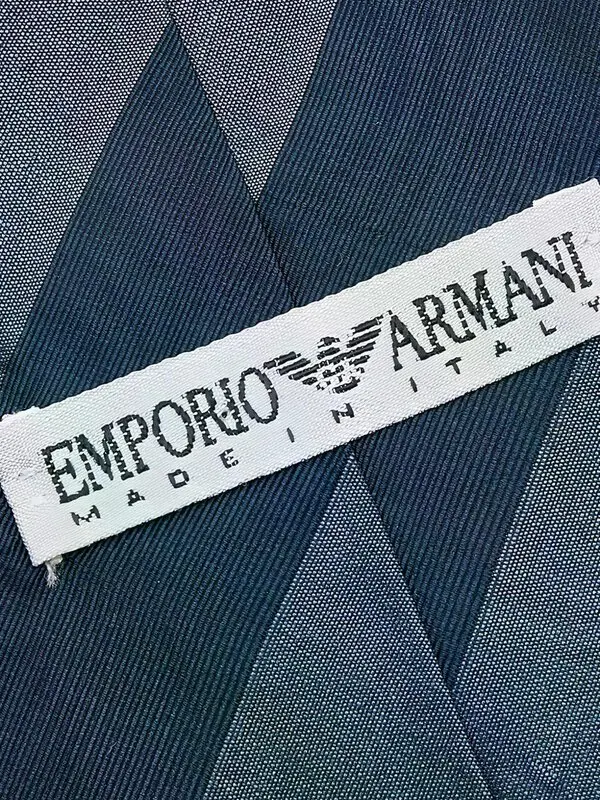 Emporio Armani Striped Silk Tie